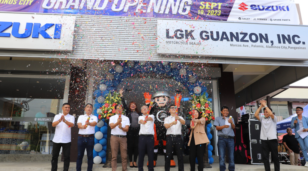 A Struck of Luck hits as the Seventh Guanzon Suzuki 3S Shop opens ...