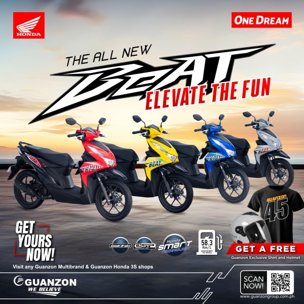 Elevate the fun with the all-new colors of Honda BeAT! | Guanzon ...