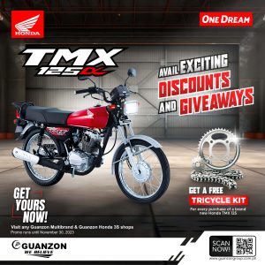 Honda TMX 125... ang kasangga natin sa buhay! | Guanzon Merchandising ...