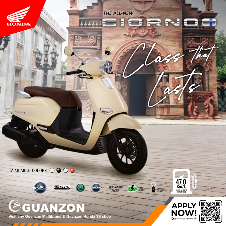 Introducing the All-New Honda Giorno+ | Guanzon Merchandising Corporation